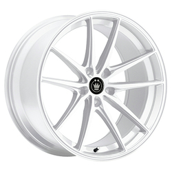 Konig 37W Oversteer - 16x7.5 5X4.50 +40 White - Best Wheels Online