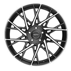 Motiv 430MB Maestro - 20x8.5 5X112 +40 Machined Black - Best Wheels Online